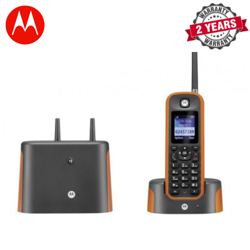 Motorola | O201 |Long Range Digital Cordless Telephone | 2 Year Warran ...