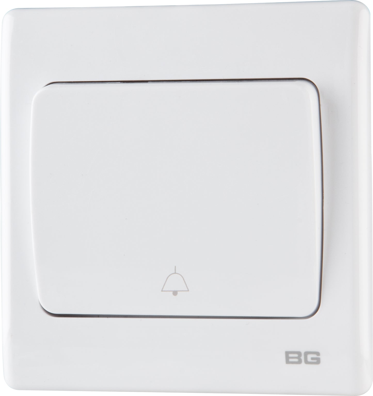 British General | PCWH14W | Neo Slimline Rocker Bell Push 1 Way Switch ...
