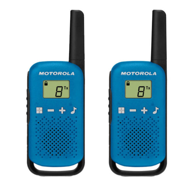 Motorola Solutions | T42 | Talkabout T42 Walkie Talkie -4KM, Blue | 1 ...